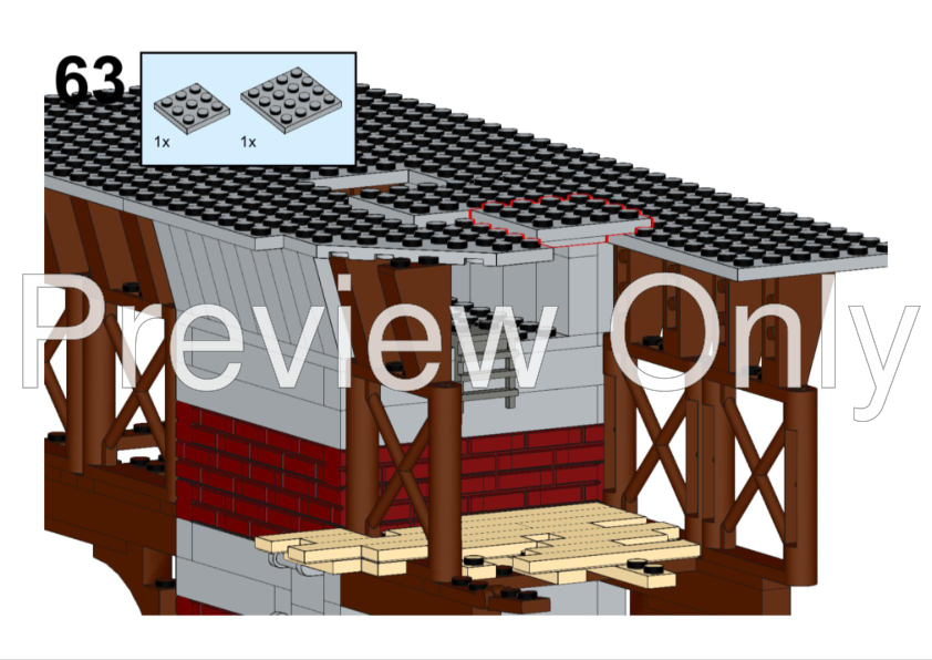 LEGO MOC Post Apocolyptic Collapsed Bridge Settlement - Diorama by ...