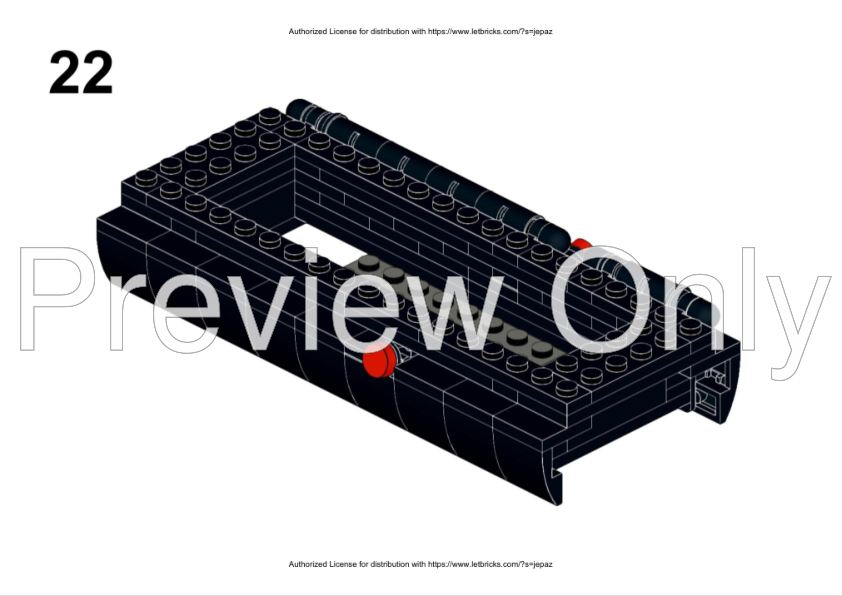 LEGO MOC Saudia Arabia Railways SAR SD70ACS by jepaz | Rebrickable ...