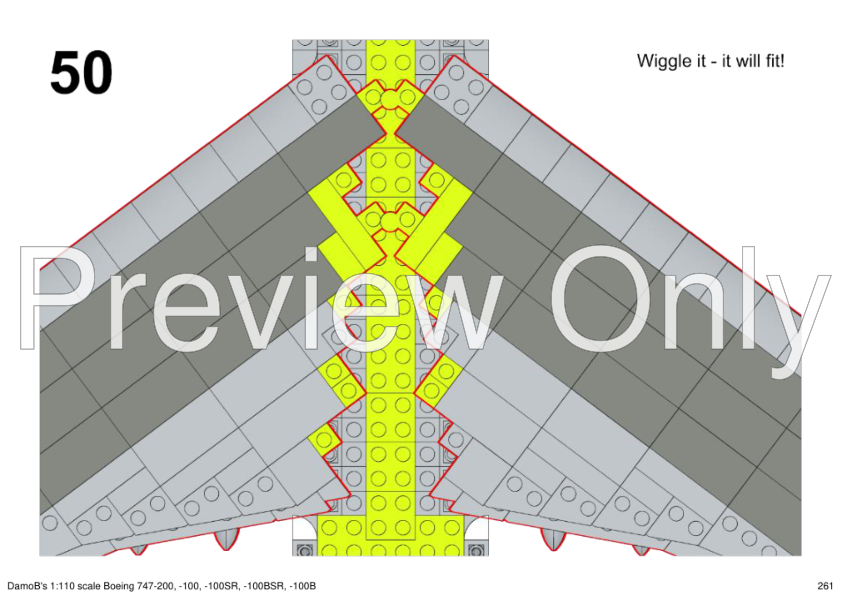 LEGO MOC Boeing 747 passenger fleet by DamoB by DamoB | Rebrickable ...