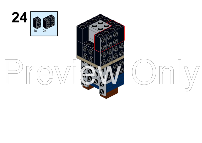 LEGO MOC Kaladin BrickHeadz (From the Stormlight Archive) by JexBuilds ...