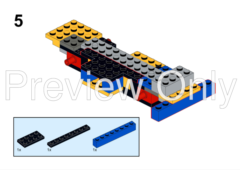 LEGO MOC-142732 60324 Rough Terrain Crane by Larsagri | Rebrickable ...
