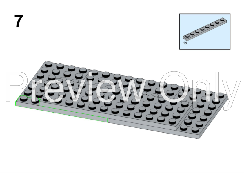 LEGO MOC-142785 MOC - Dodge Viper ACR Extreme Rear Wing (Center Band ...