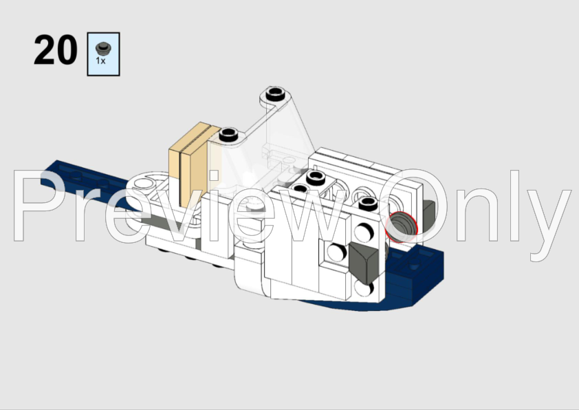 LEGO MOC Piper Super Cub (Floats) by Maxis69 | Rebrickable - Build with ...