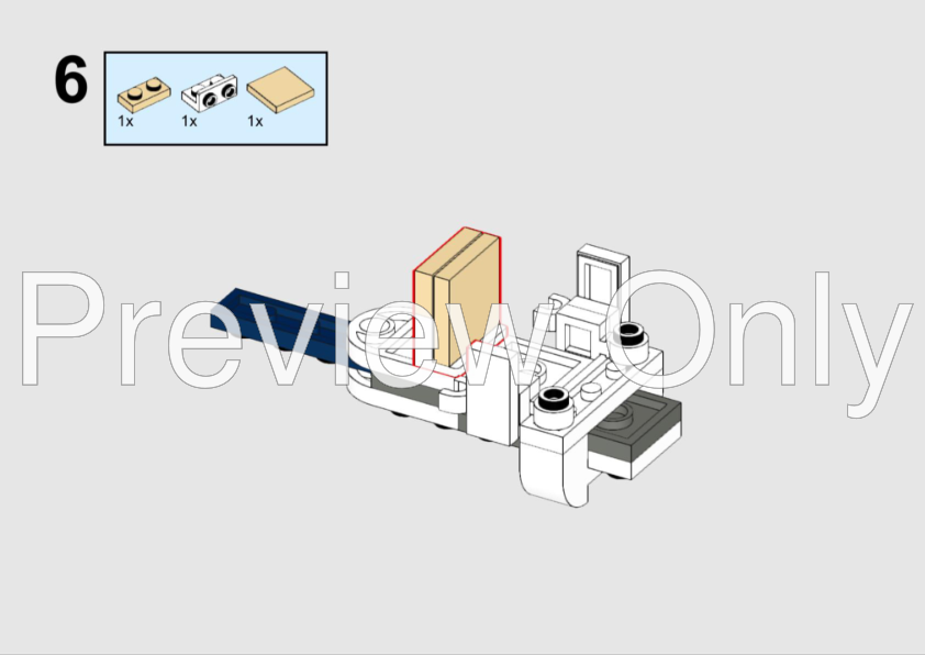 LEGO MOC Piper Super Cub (Floats) by Maxis69 | Rebrickable - Build with ...