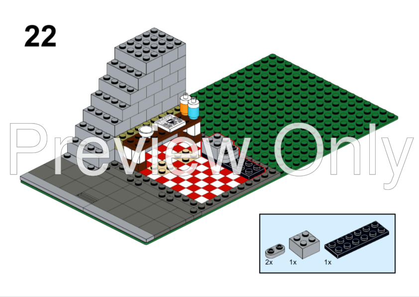 Lego Moc Noodle Shop 31131 Modular Modification By Juliabuilds