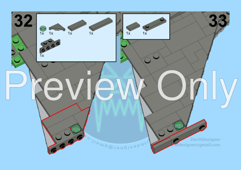 LEGO MOC Sukhoi SU-27 | SU-35 - 1:70 Scale by DarthDesigner | Rebrickable - Build with LEGO