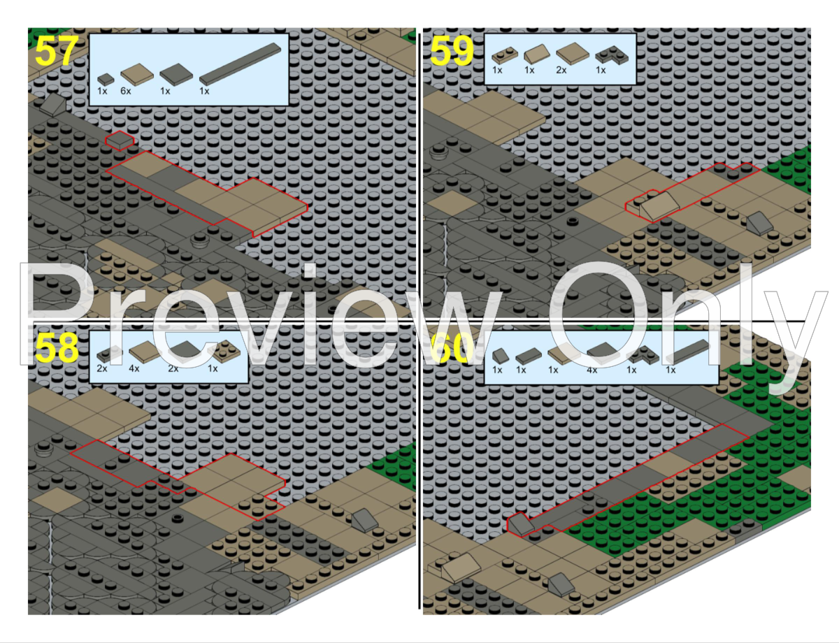 LEGO MOC-143132 Bree - Twisted Bell Inn by Rogdush | Rebrickable ...