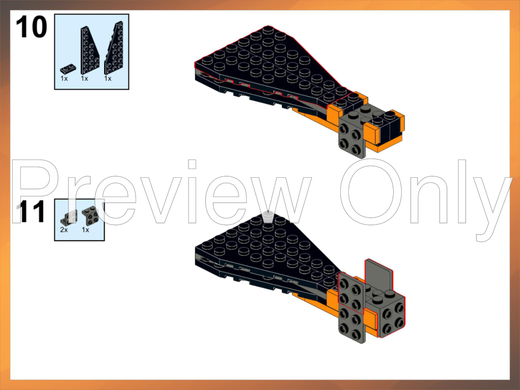 LEGO MOC Spaceship "Cerberus" by brampf | Rebrickable - Build with LEGO