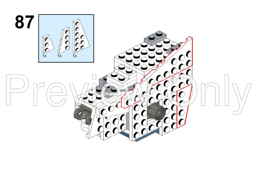 LEGO MOC Large Ice Dragon by tomclarke | Rebrickable - Build with LEGO