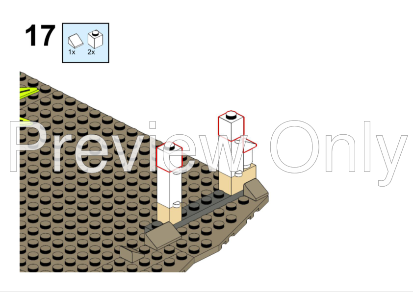 LEGO MOC-143230 Little brick fort 2.0 by Klarinik | Rebrickable - Build ...