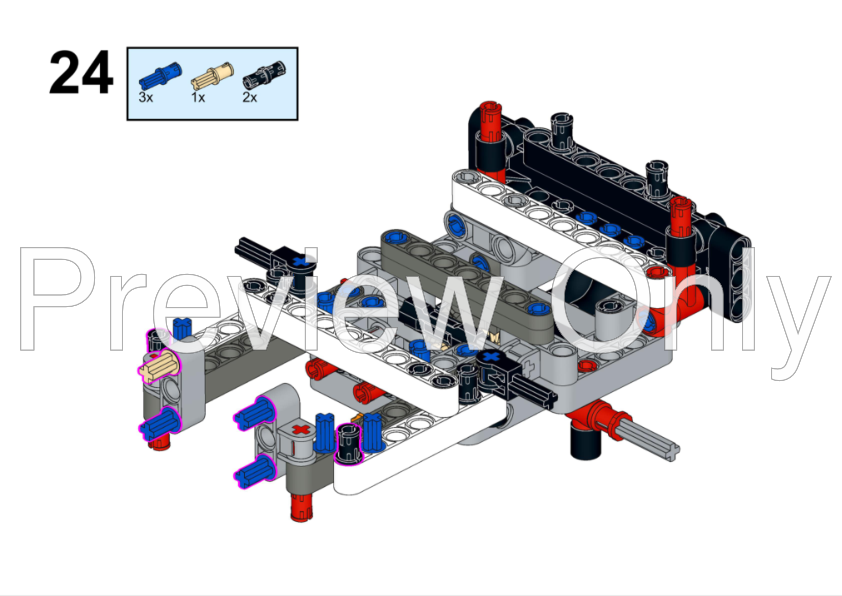 LEGO MOC 42139 Pickup truck by Firrmi | Rebrickable - Build with LEGO