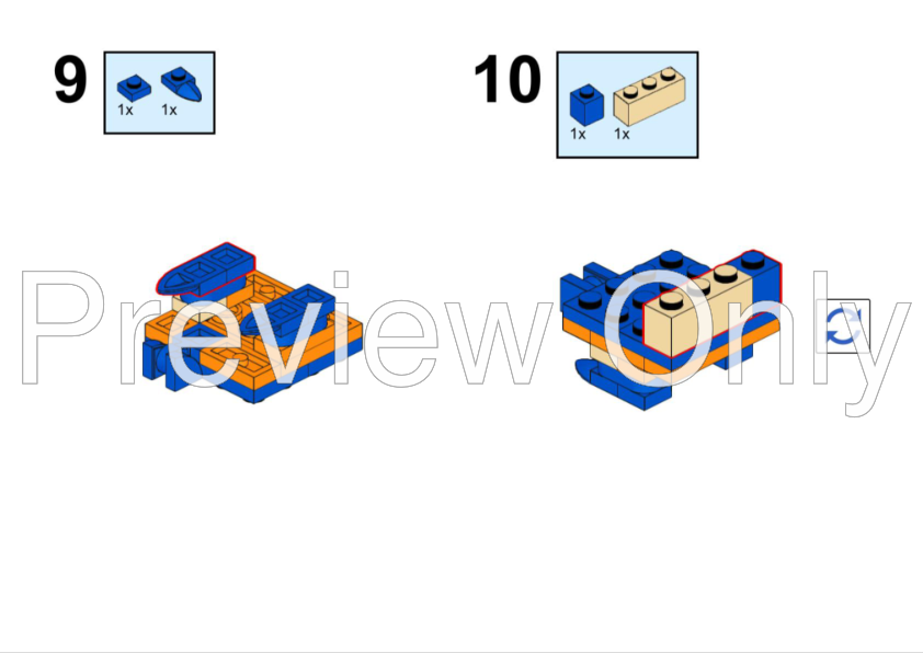 LEGO MOC Goku (SS1 - first appearance) (Dragon Ball Z) by delight_moc ...