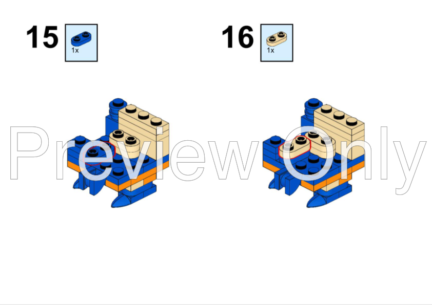 LEGO MOC Goku (SS1 - first appearance) (Dragon Ball Z) by delight_moc ...