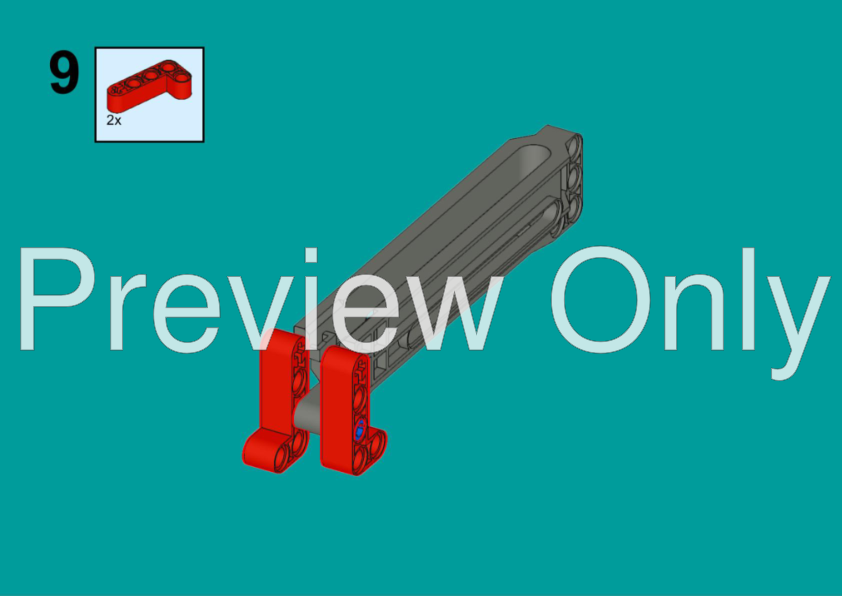 LEGO MOC PUSH-PULL PLANE by KeisukeOmori | Rebrickable - Build with LEGO