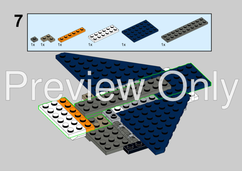 LEGO MOC 31126 TopGun Enemy Fighter by crazy8ron | Rebrickable - Build ...