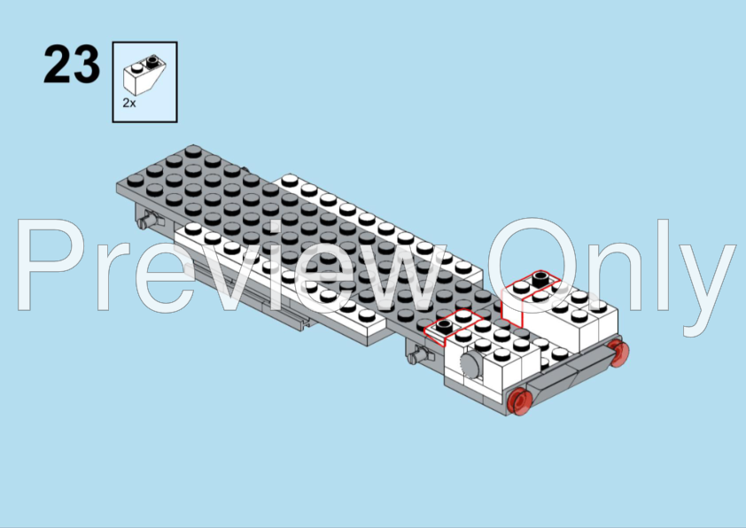 LEGO MOC Octan Service Truck by JIDBrickCreations | Rebrickable - Build ...