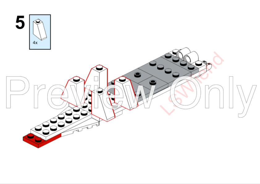 LEGO MOC Muunilist 10 LAAT Gunship by LSWfiend | Rebrickable - Build ...