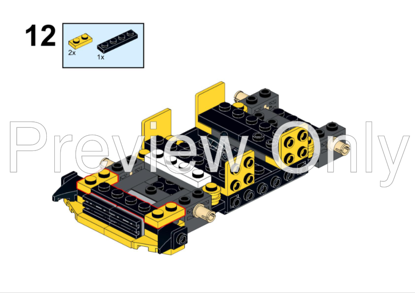 LEGO MOC Peugeot 205 T16 Evolution (Hillclimb) by JMPmodels ...