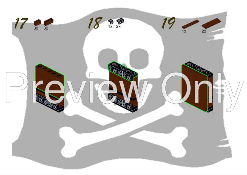 LEGO MOC Redbeard's Treasure Chest & More by Dwelve | Rebrickable ...