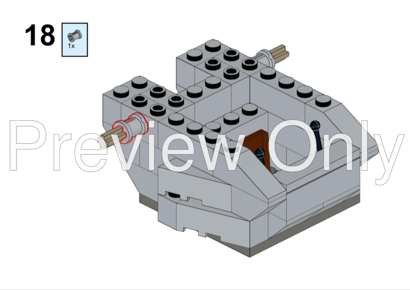 Lego Moc The Actuator By Brick Fil A Builds Rebrickable Build With Lego