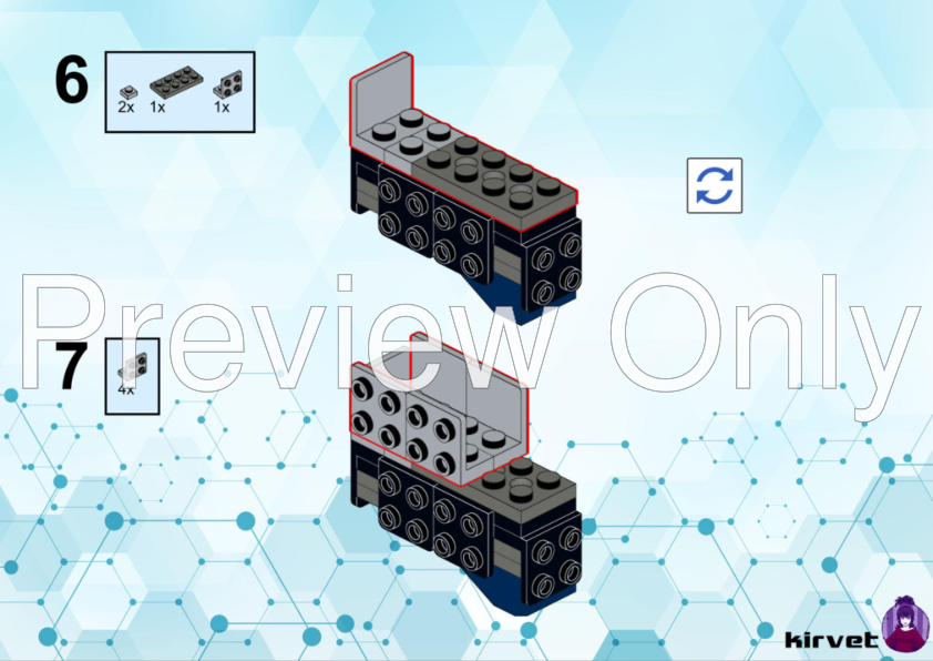 LEGO MOC 31114 Hover Bike by Kirvet | Rebrickable - Build with LEGO