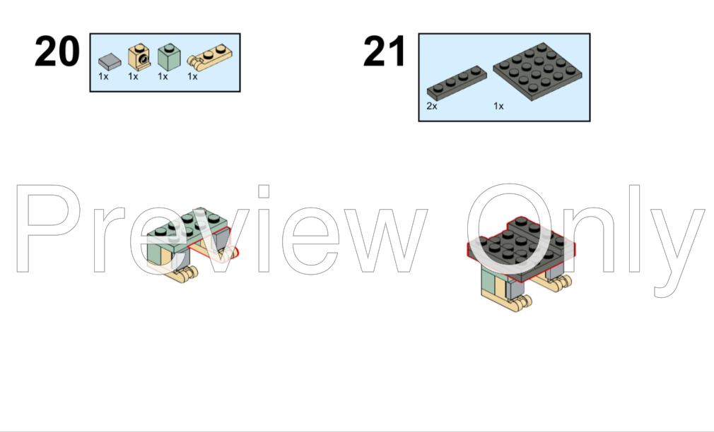 LEGO MOC AVP - Predator - Brickheadz by EdgarGuacs | Rebrickable ...