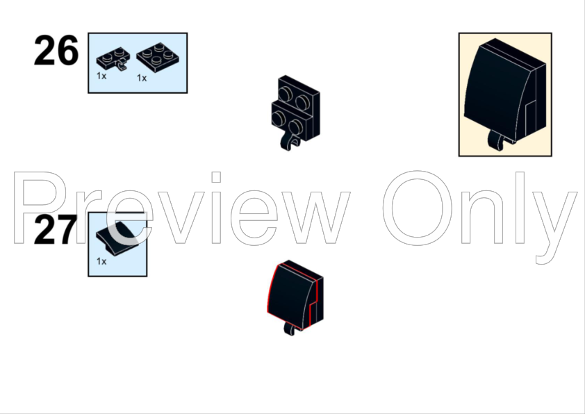 LEGO MOC Saix & Axel (Kingdom Hearts) by Twilight Brix | Rebrickable ...