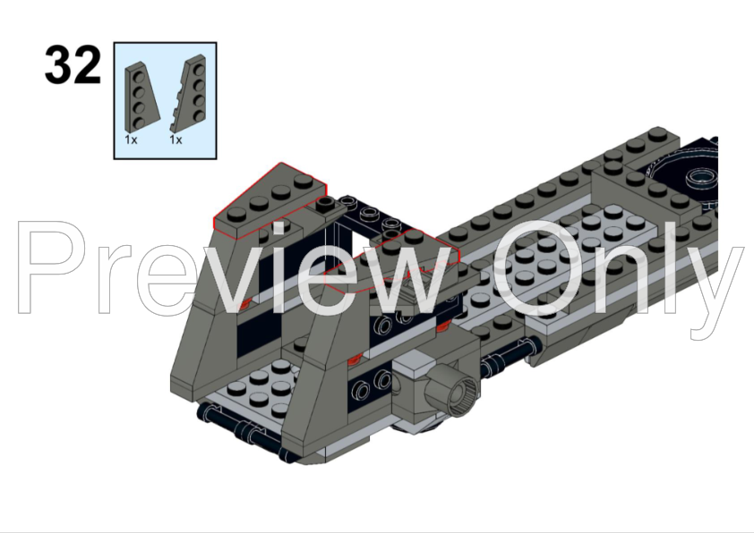 LEGO MOC AT-AM / All-Terrain Armored Marauder by Hedu88 | Rebrickable ...