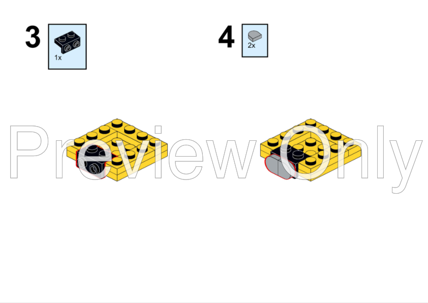 LEGO MOC Brickheadz Banjo and Kazooie by Brickheaderz | Rebrickable ...