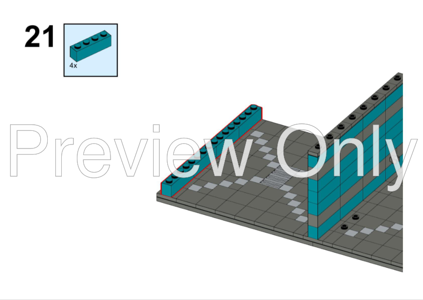 LEGO MOC-144640 Car wash by Feviur | Rebrickable - Build with LEGO