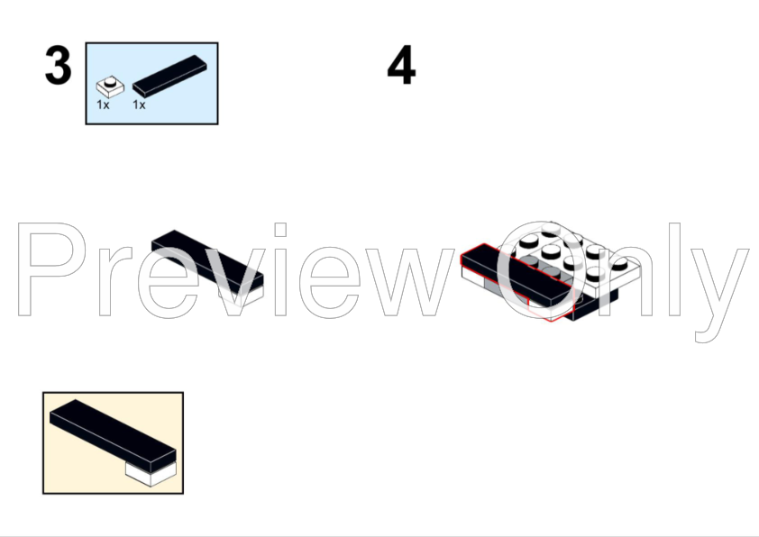 LEGO MOC Black Ranger (MMPR) by delight_moc | Rebrickable - Build with LEGO