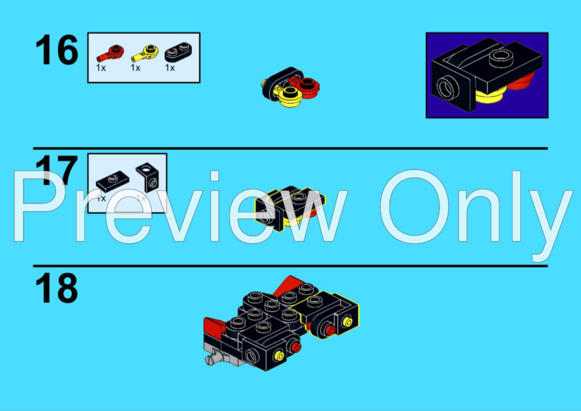 LEGO MOC Ferrari 512M 1970 by DinhTuanKiet | Rebrickable - Build with LEGO