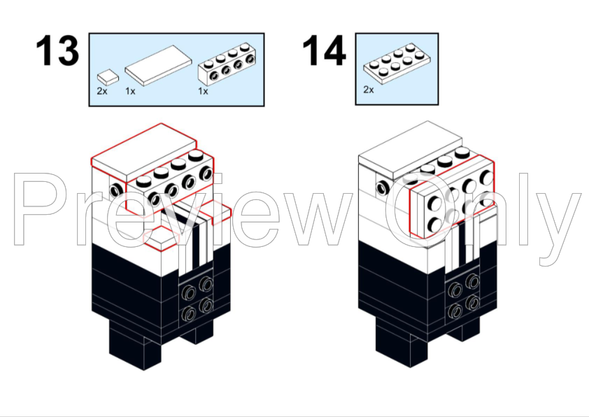 LEGO MOC Ulquiorra Cifer Segunda Etappa - Bleach | Brickheadz by ...