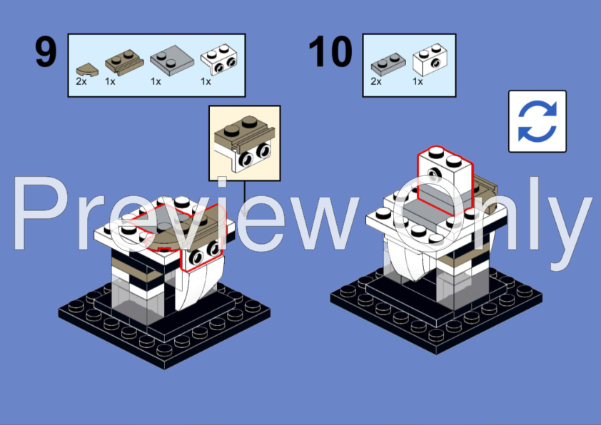 LEGO MOC Risk of Rain 2- Artificer Brickheadz by Penguins and plastic ...