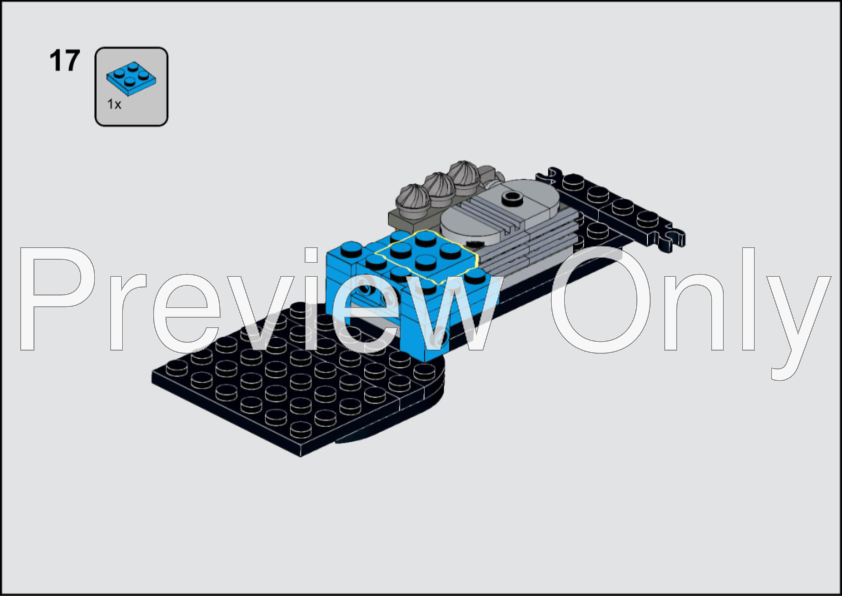 LEGO MOC Juan's Blue HotRod 8 wide by besbasdesign | Rebrickable ...
