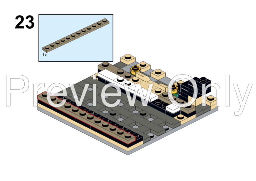 LEGO MOC Mini 910002 Studgate Train Station by christromans ...