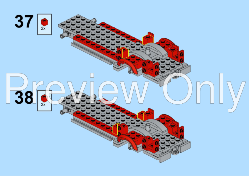 LEGO MOC Truck with Horse Trailer by JIDBrickCreations | Rebrickable ...