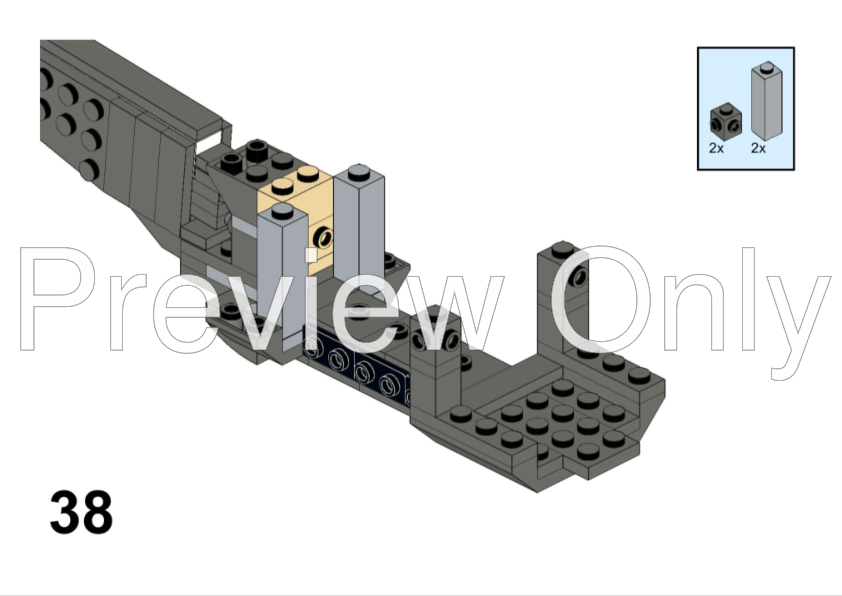 LEGO MOC Bell UH-1 Iroquois by LAMbrickdesigns | Rebrickable - Build ...