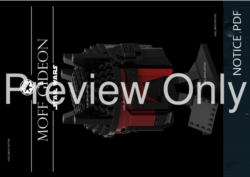 LEGO MOC Helmet Moff Gideon by Alex_BricKartuss | Rebrickable - Build ...