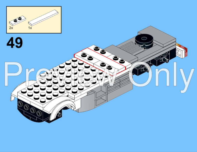 LEGO MOC Color Line Container Lorry by HaulingBricks | Rebrickable ...