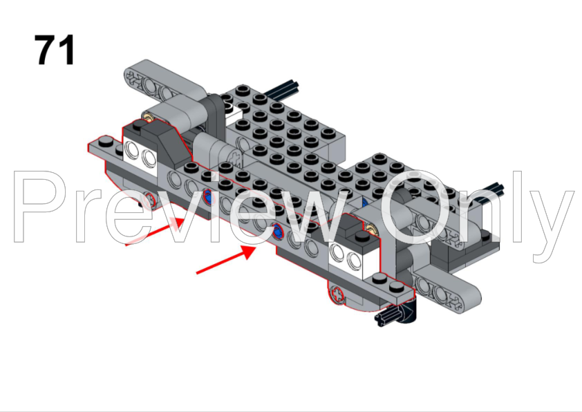 Lego Moc Arc 170 Mod By Quarries Workshop Rebrickable Build With Lego