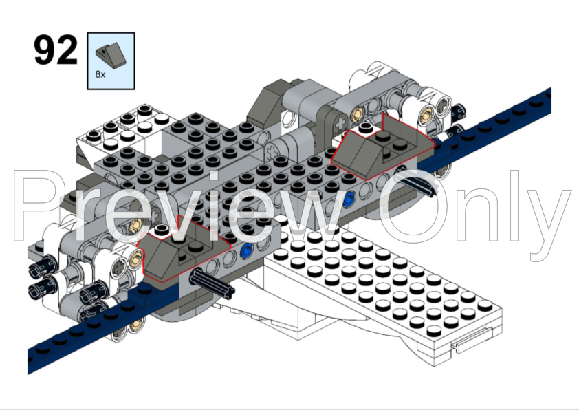Lego Moc Arc 170 Mod By Quarries Workshop Rebrickable Build With Lego