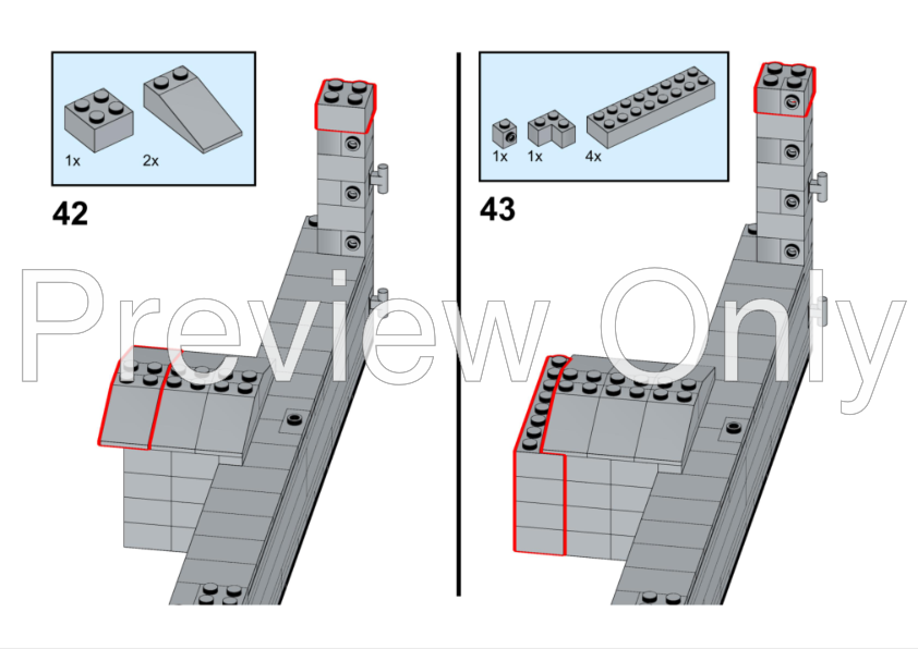 LEGO MOC JP Helipad Gate (Gate Only Version) by JP_Brick | Rebrickable ...