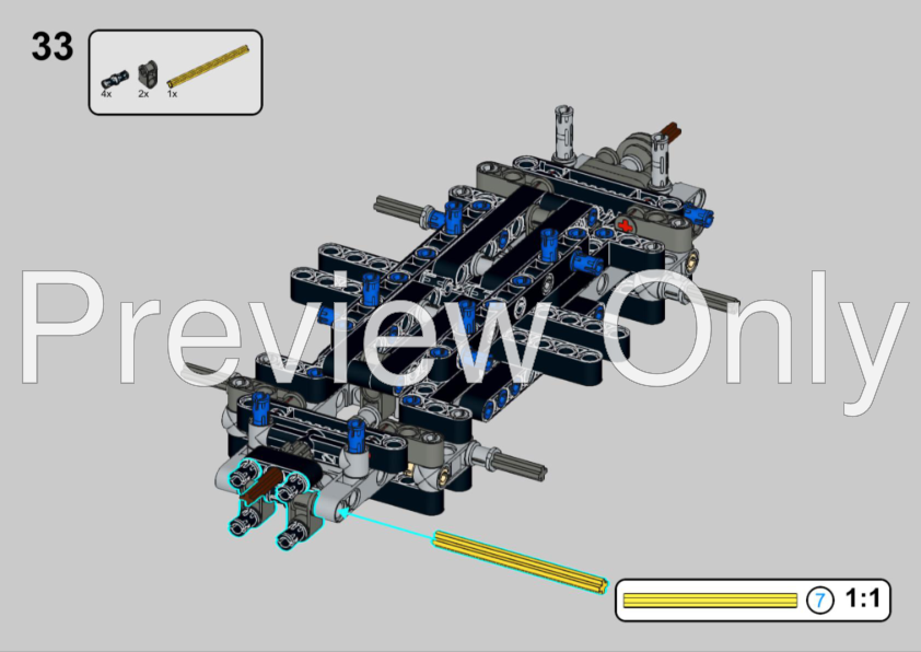 Lego Moc Wheeled Excavator By Mic8per Rebrickable Build With Lego