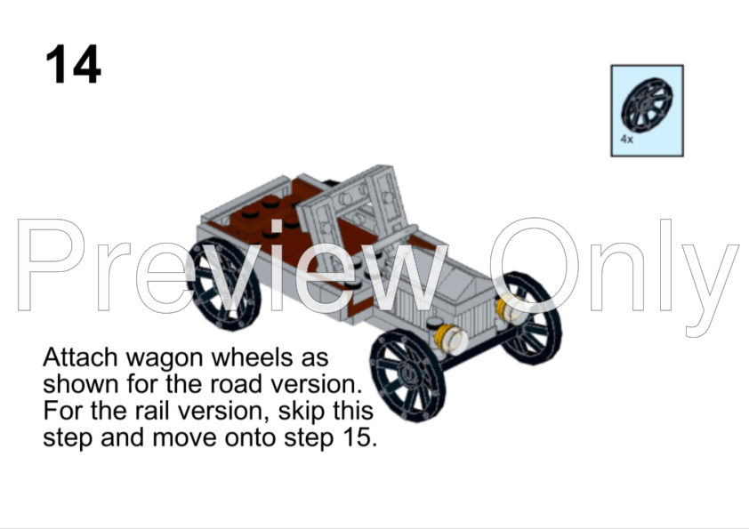 LEGO MOC Crewe Tractor (WW1 Road/Rail Vehicle) by Gregnat3 ...