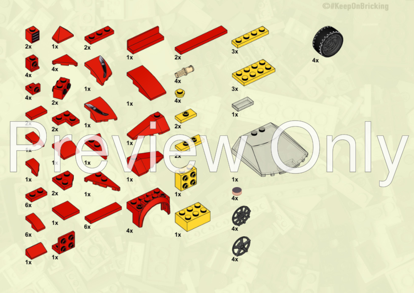 LEGO MOC 76914 Envision GT by Keep On Bricking | Rebrickable - Build ...