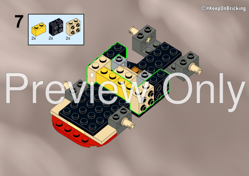 LEGO MOC 76244 6IN1 by Keep On Bricking | Rebrickable - Build with LEGO