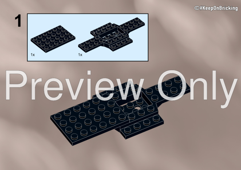 LEGO MOC 76244 6IN1 by Keep On Bricking | Rebrickable - Build with LEGO