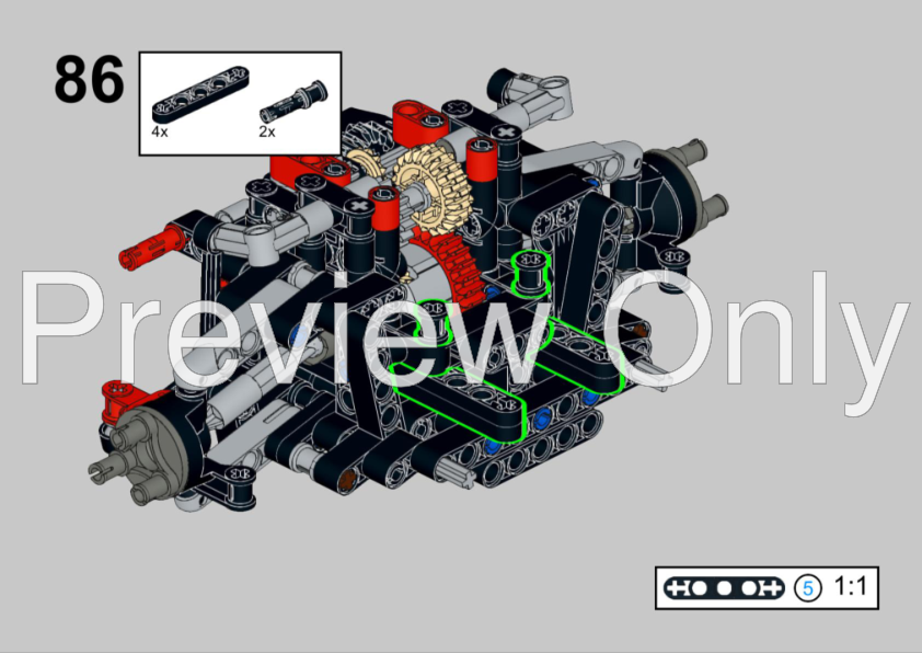LEGO MOC Tamiya Hot shot RC by msk6003 | Rebrickable - Build with LEGO
