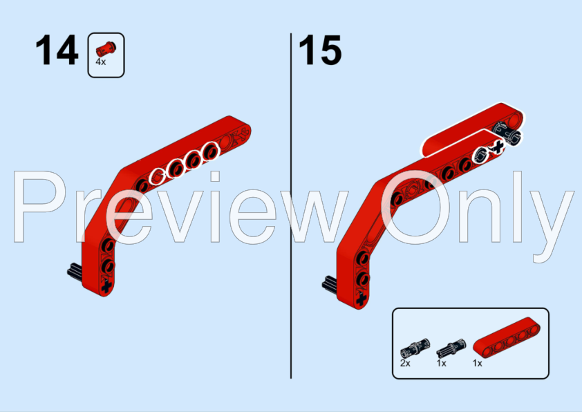 LEGO MOC 24-Wheel Girder Trailer - RBHC by HardytheDoggo | Rebrickable ...